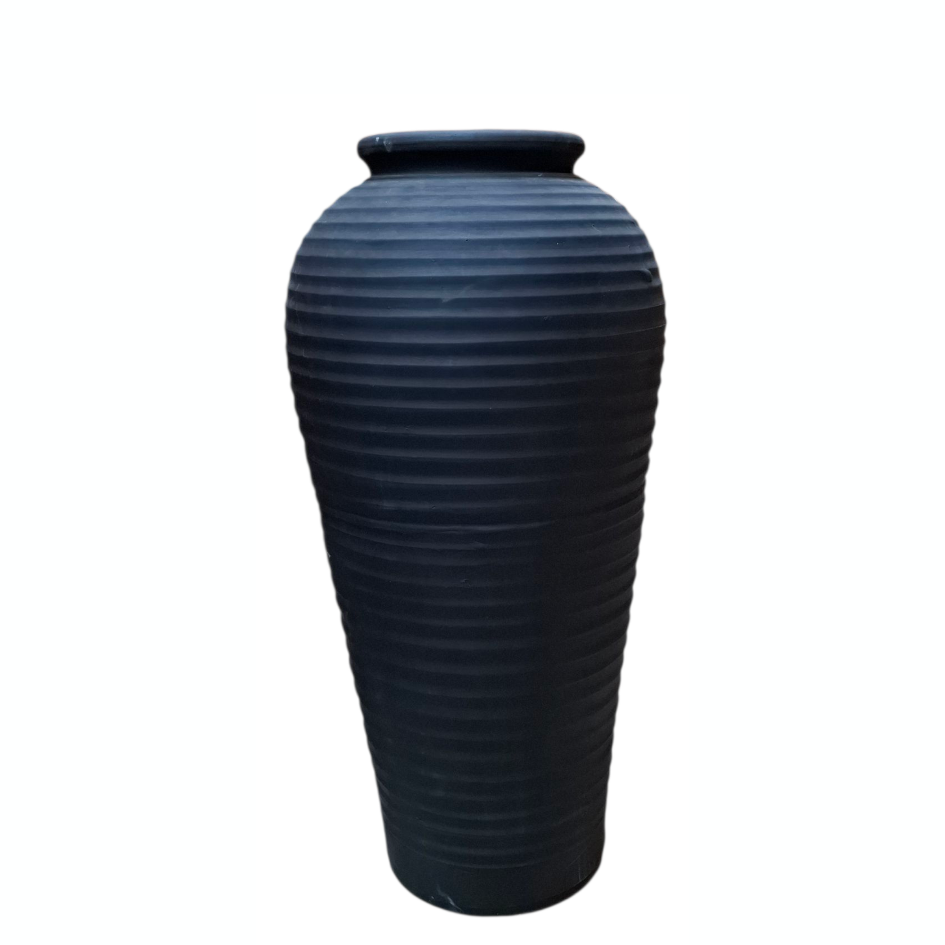 Black Floor Vase – Musawir